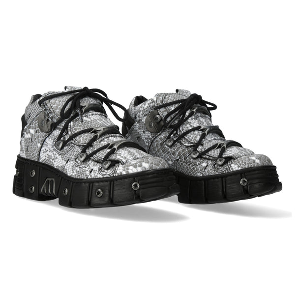 New Rock M-106WALL-C3-V Chunky Sole Ankle Boot – Wall Collection ...